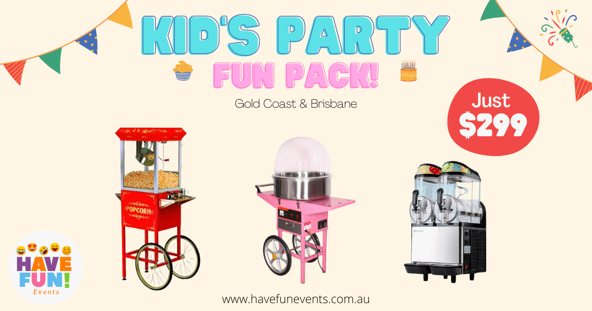 Kid's Party Hire Fun Pack - So Much Fun!