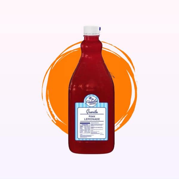 Slushy Syrup - Pink Lemonade 2L - Have Fun Events!